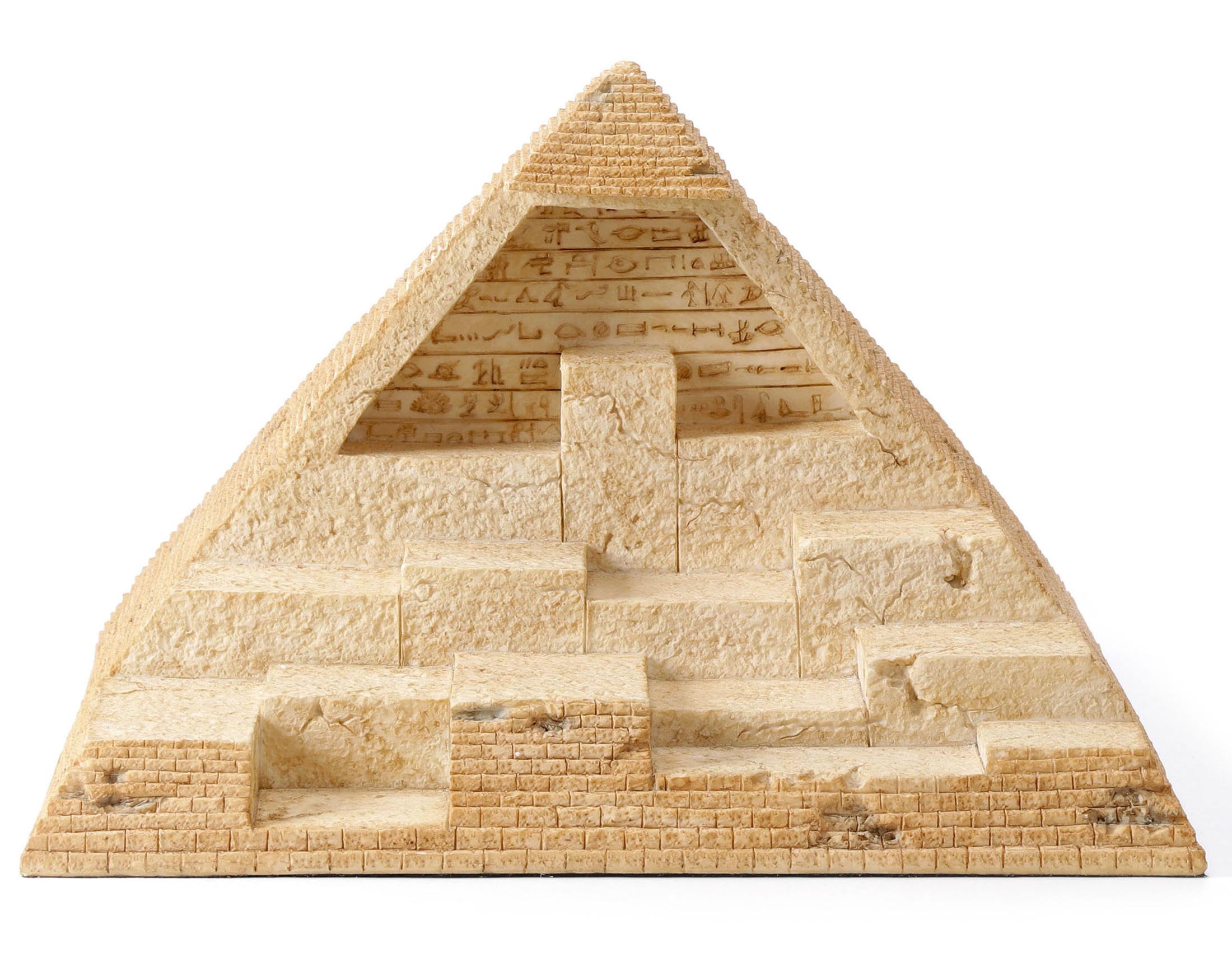 Egyptian Gods Pyramid Display Stand | Bronze Gifts