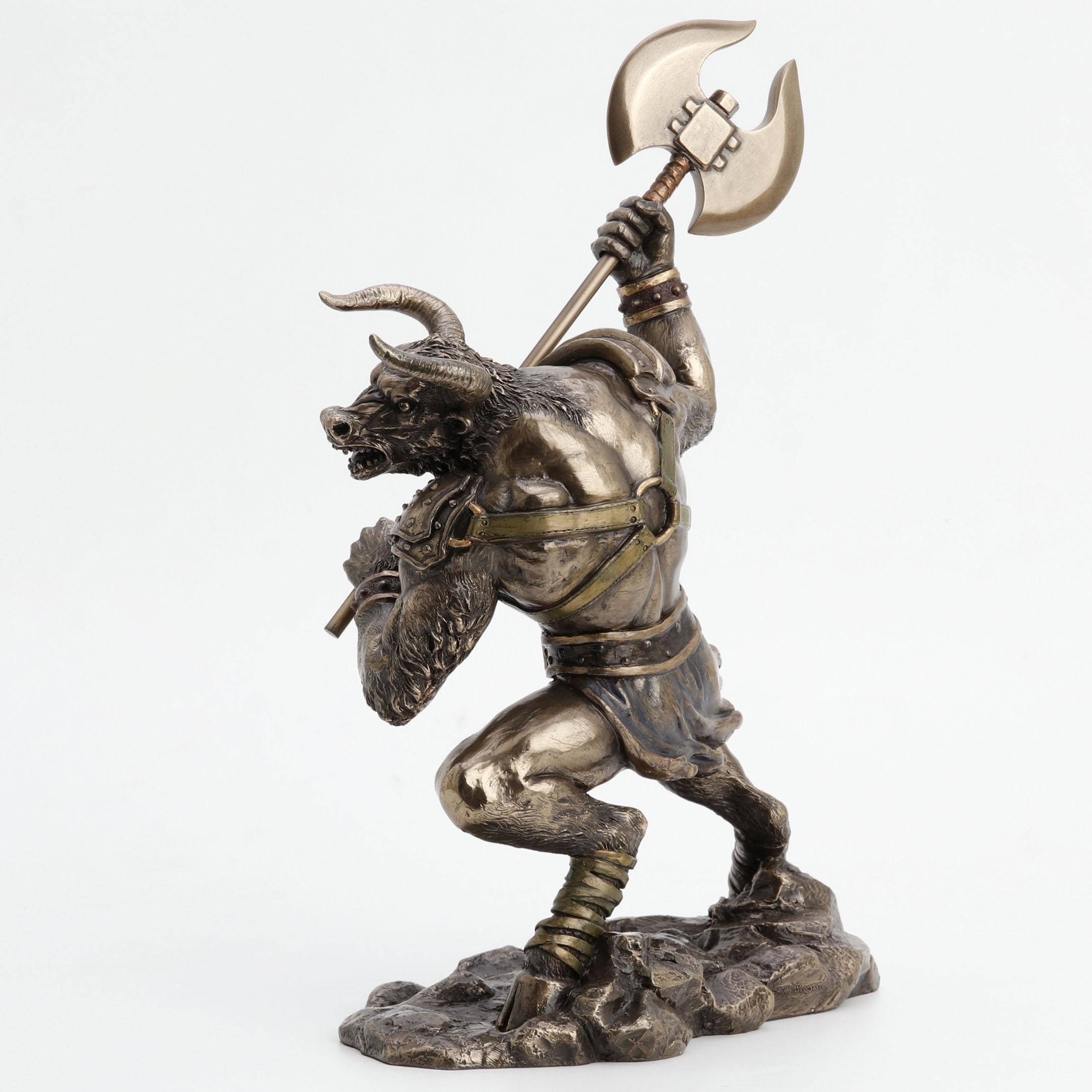 Minotaur the Creature from the Labyrinth Bronze Figurine (By Veronese ...