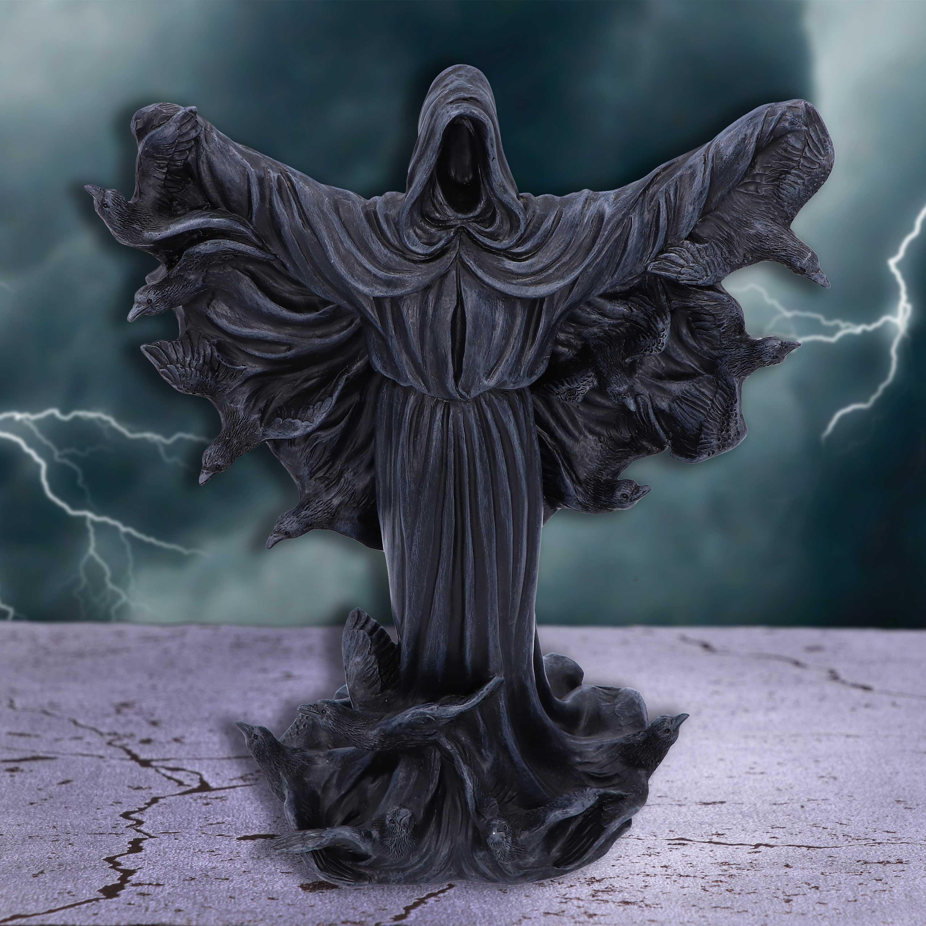 The Early Bird Reaper Figurine | Gothic Gifts