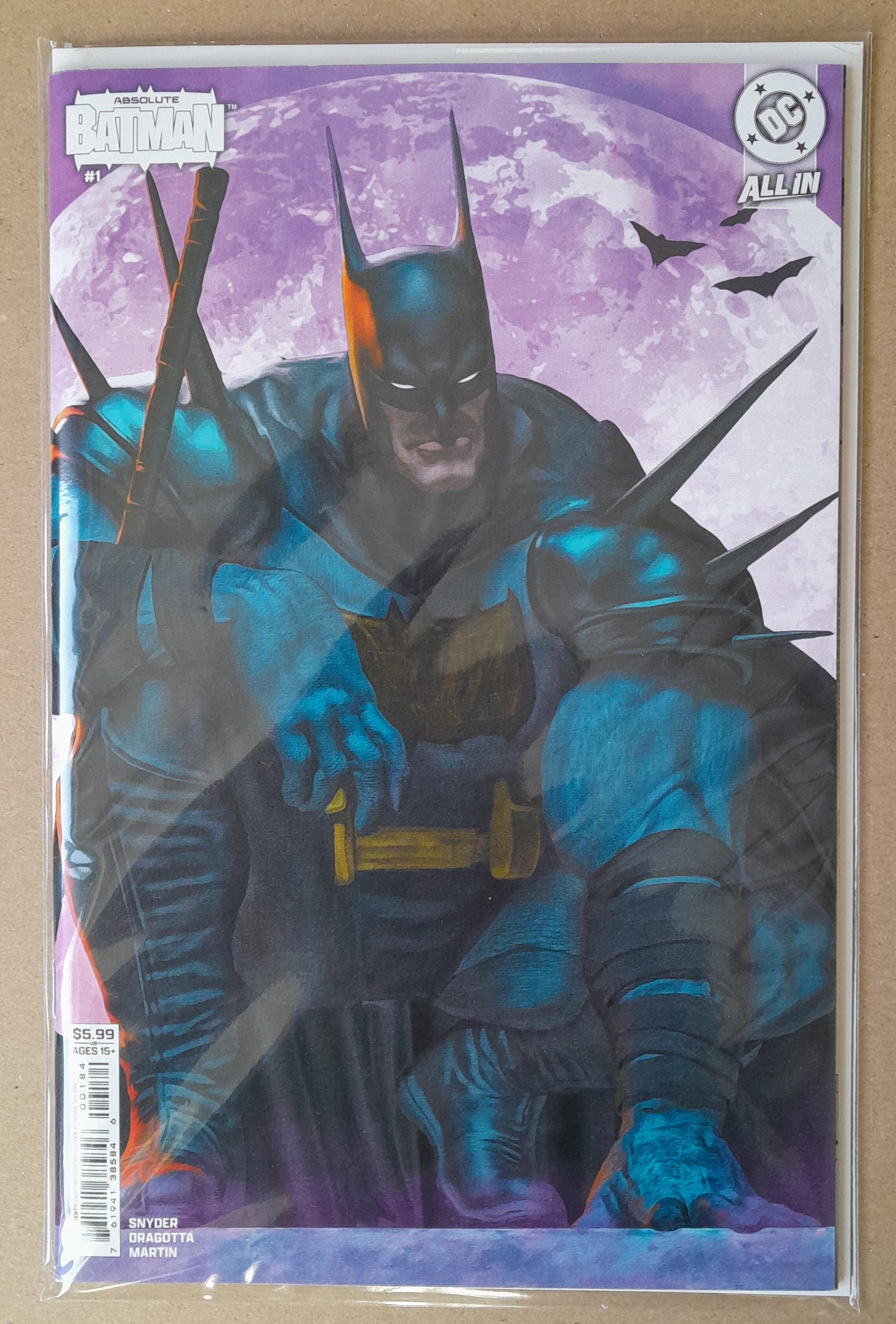 Absolute Batman #1 7th Printing Cover B Mark Spears Comic | Gothic Gifts