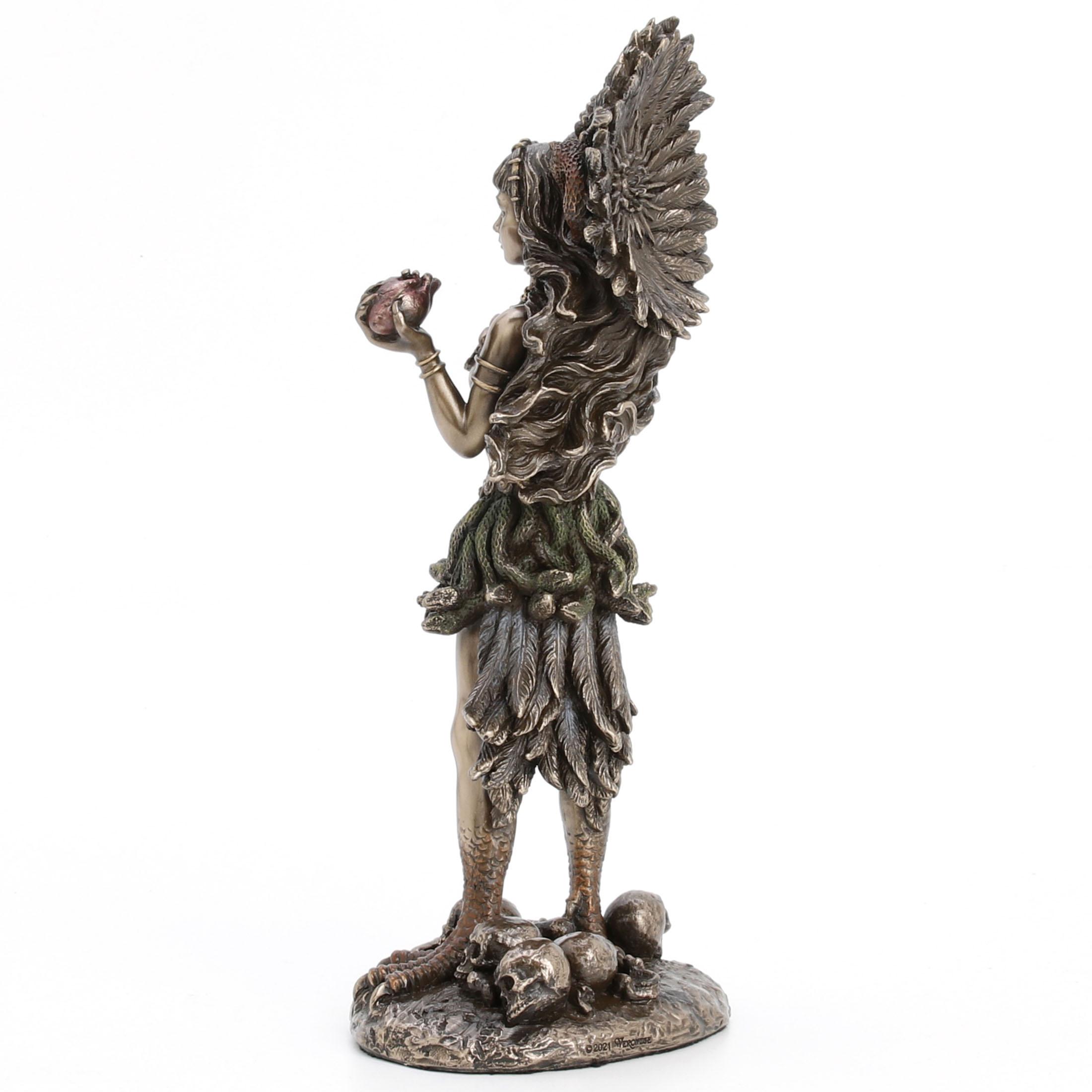 Coatlicue Serpent Skirt the Aztec Earth Goddess Bronze Statue (By ...