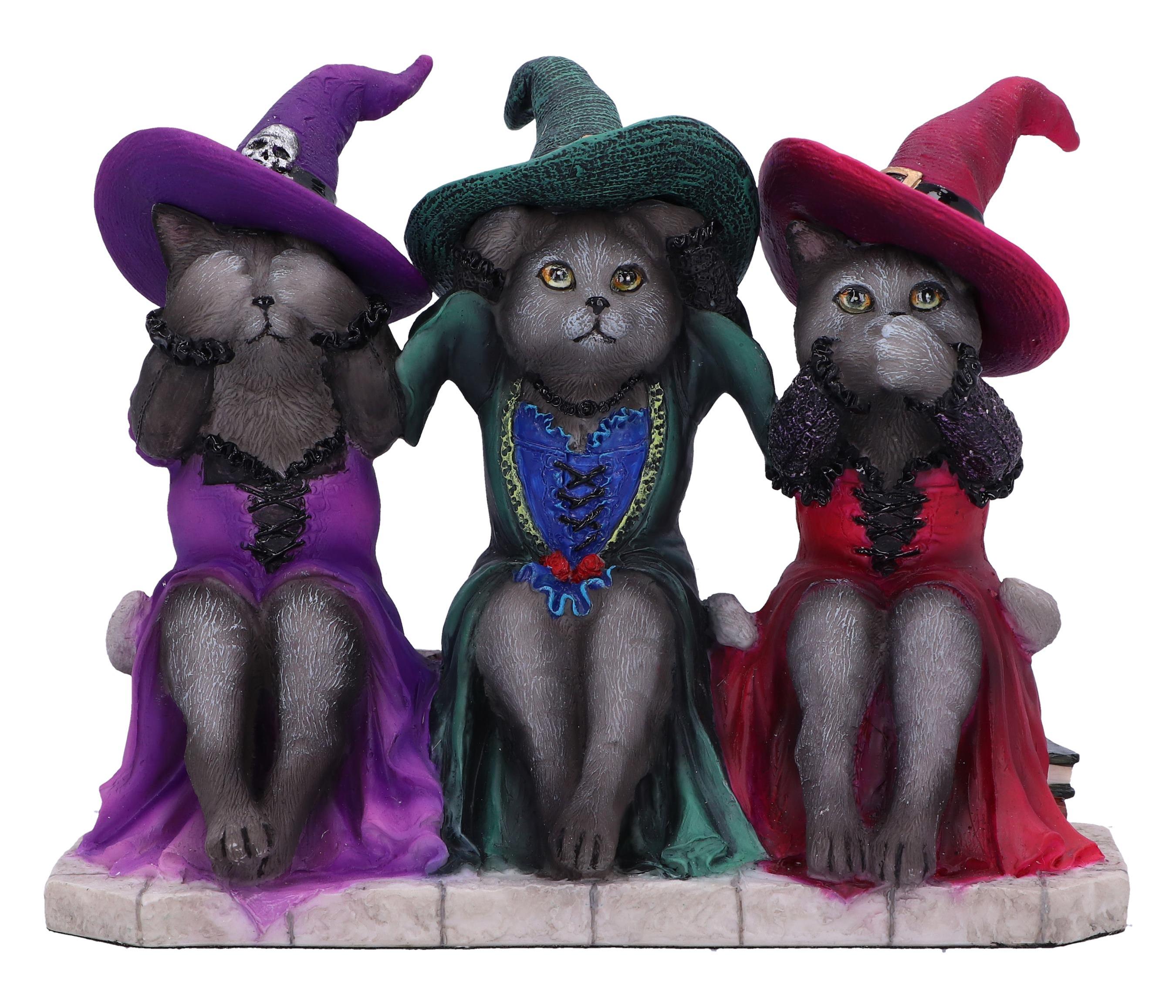 Three Wise Witchy Kittys Ornament | Gothic Gifts