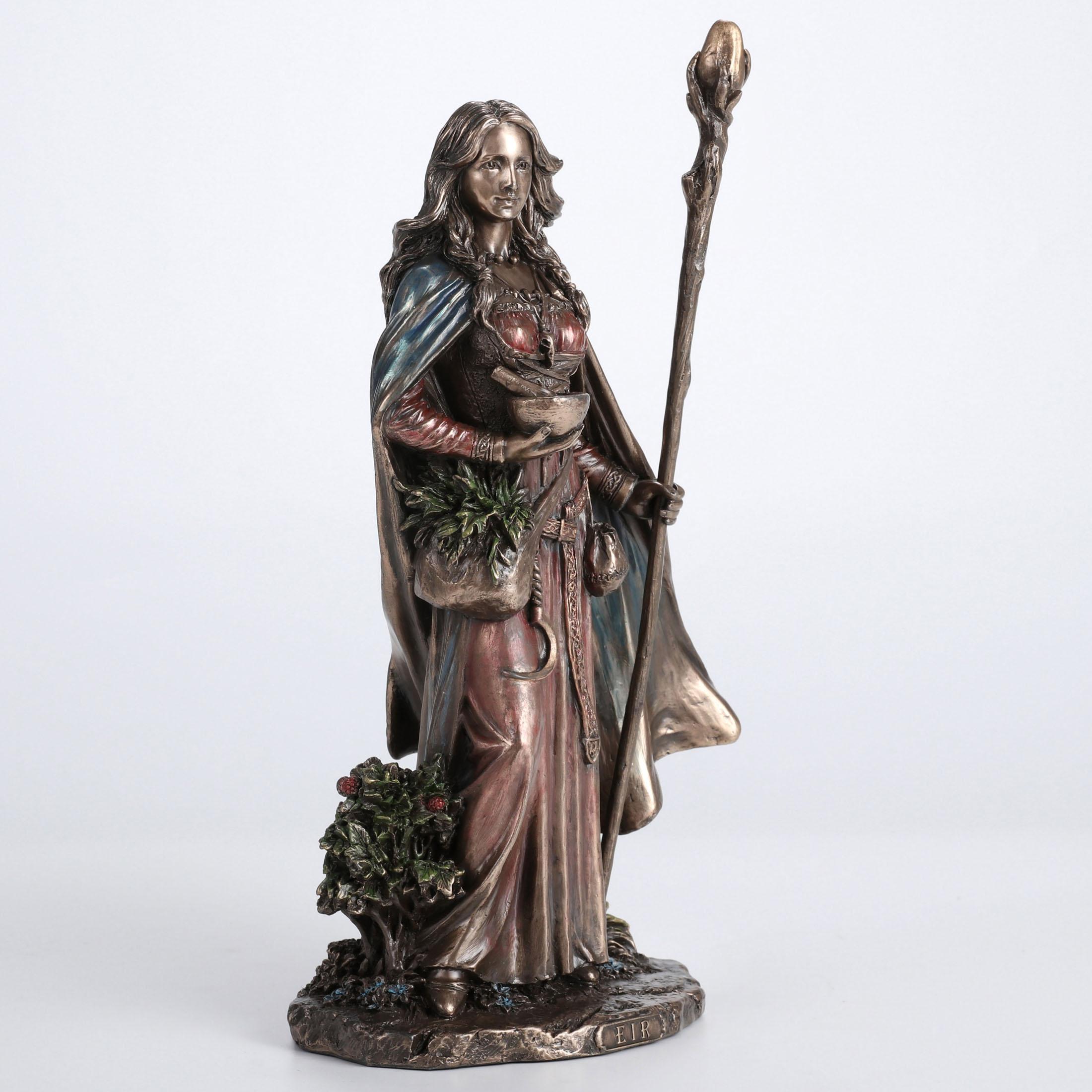 Eir Norse Goddess of Protection and Healing Bronze Figurine (By ...