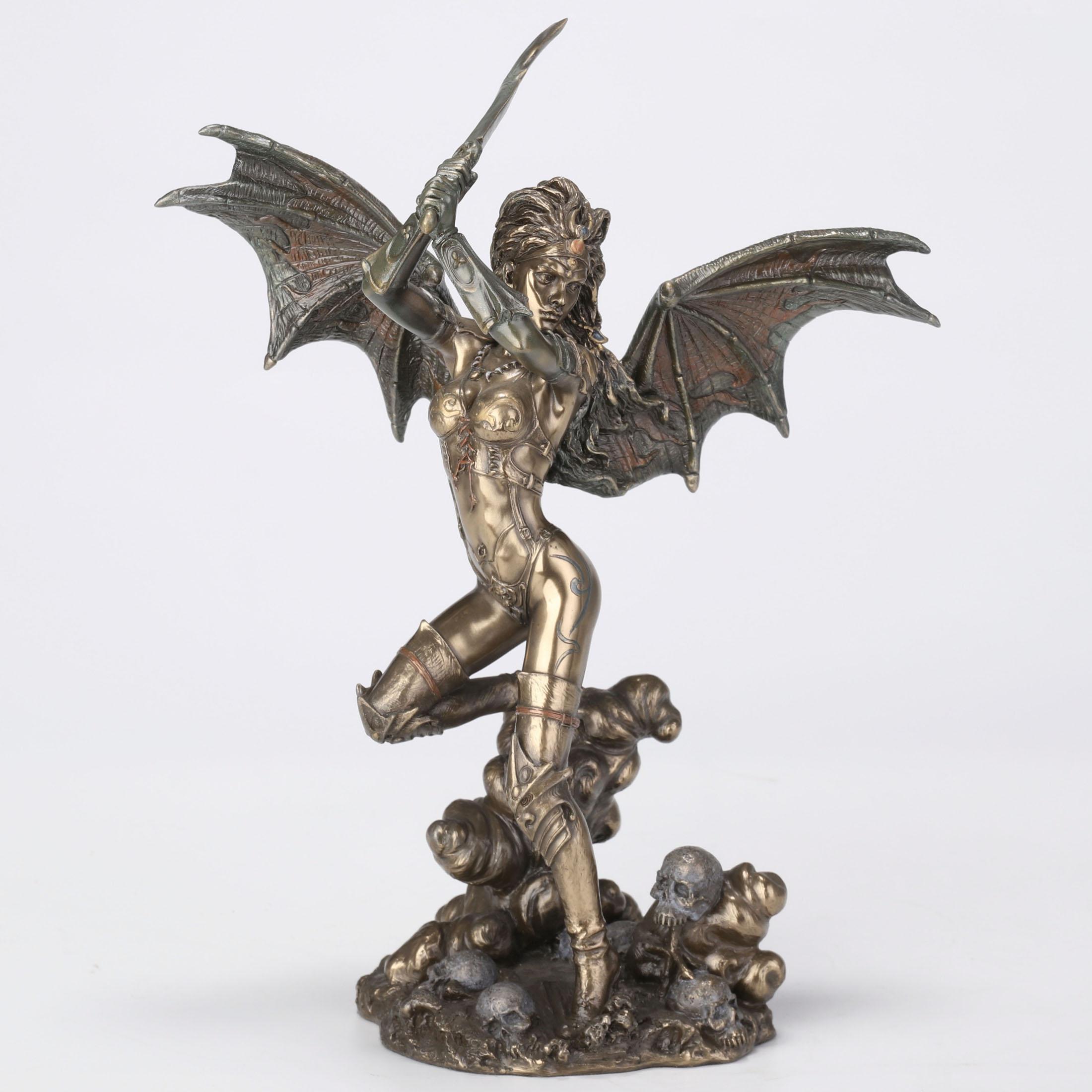 Lilith the Queen of the Night Bronze Figurine (By Veronese) | Bronze Gifts