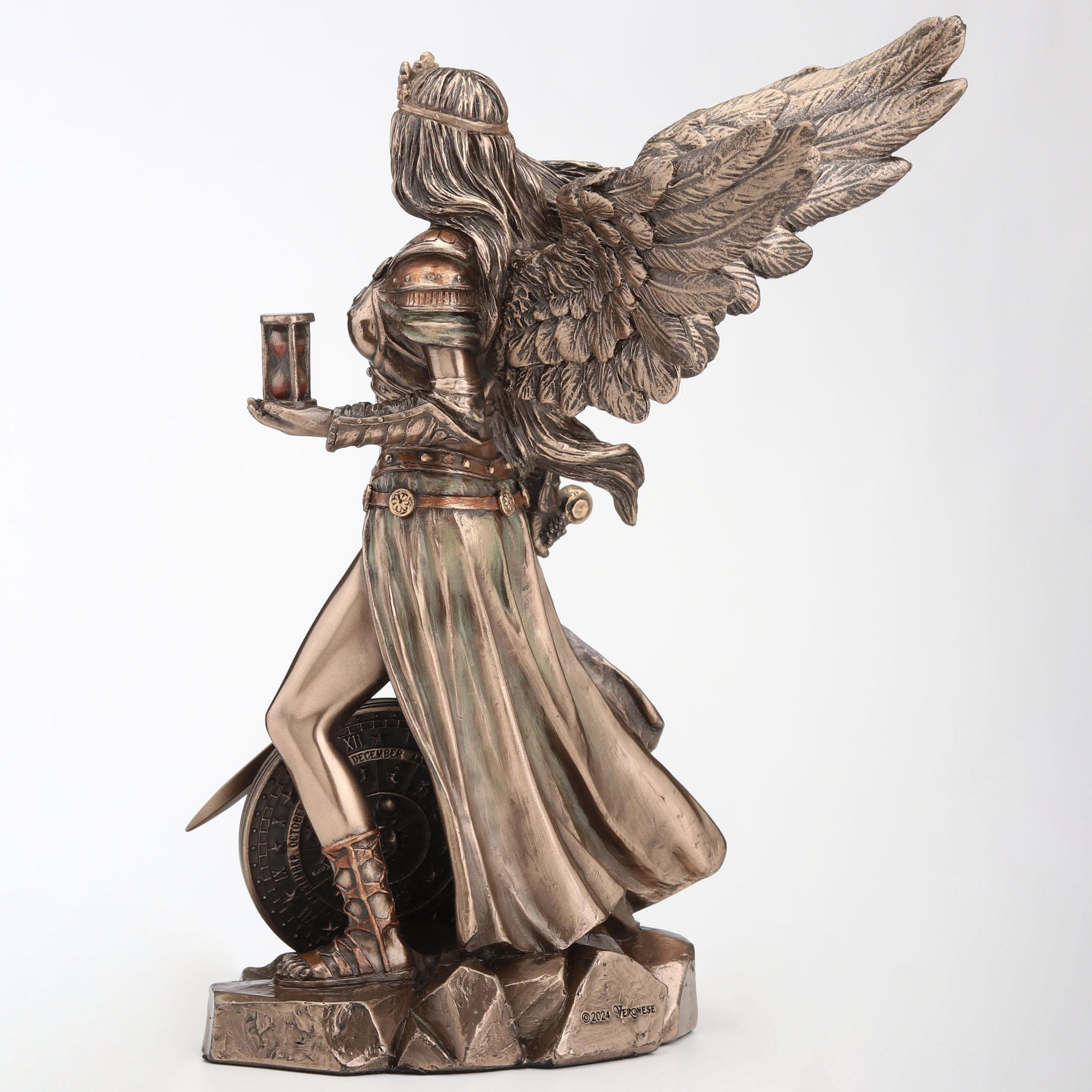 Nemesis the Greek Goddess of Retribution - Angel Bronze Figurine (By ...