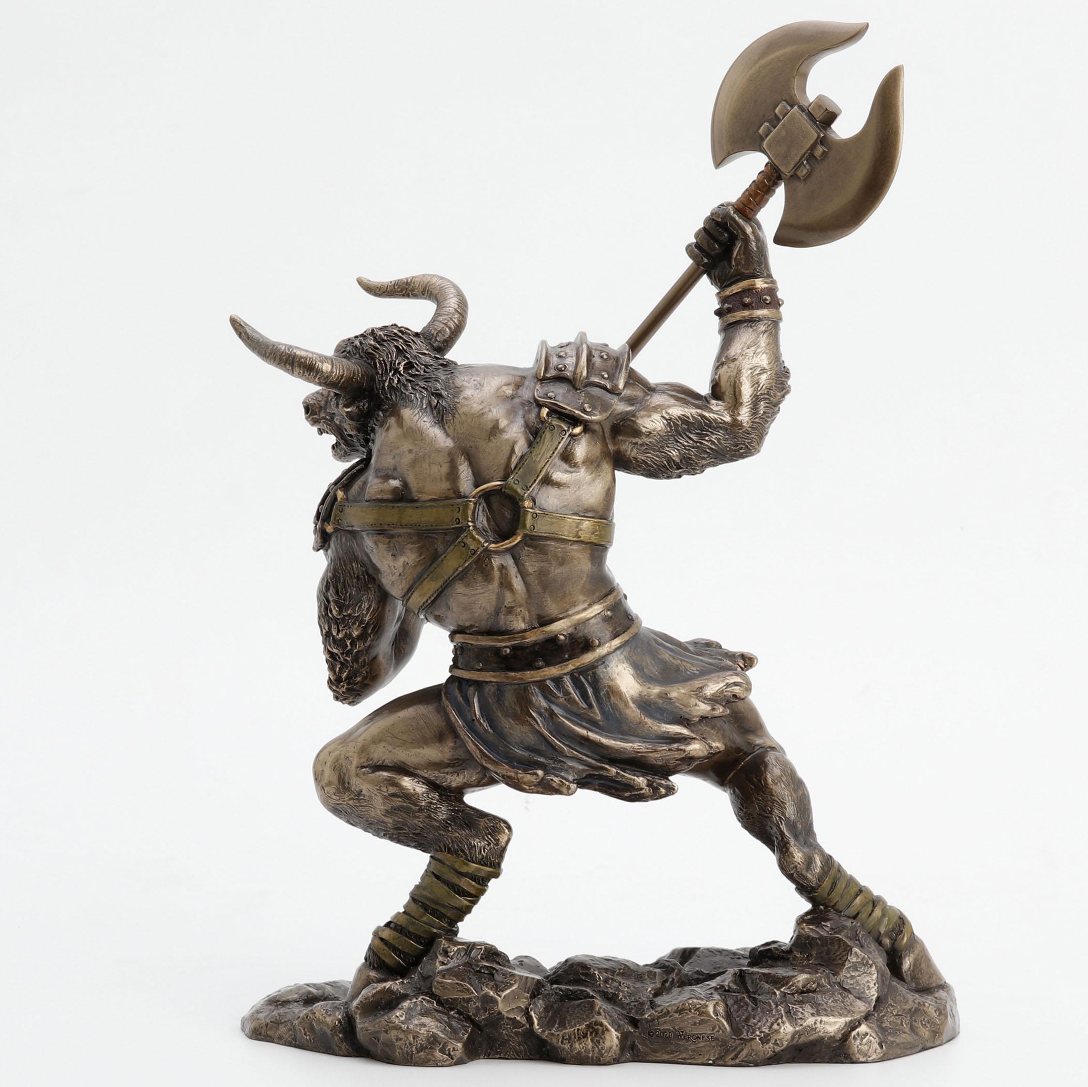 Minotaur the Creature from the Labyrinth Bronze Figurine (By Veronese ...