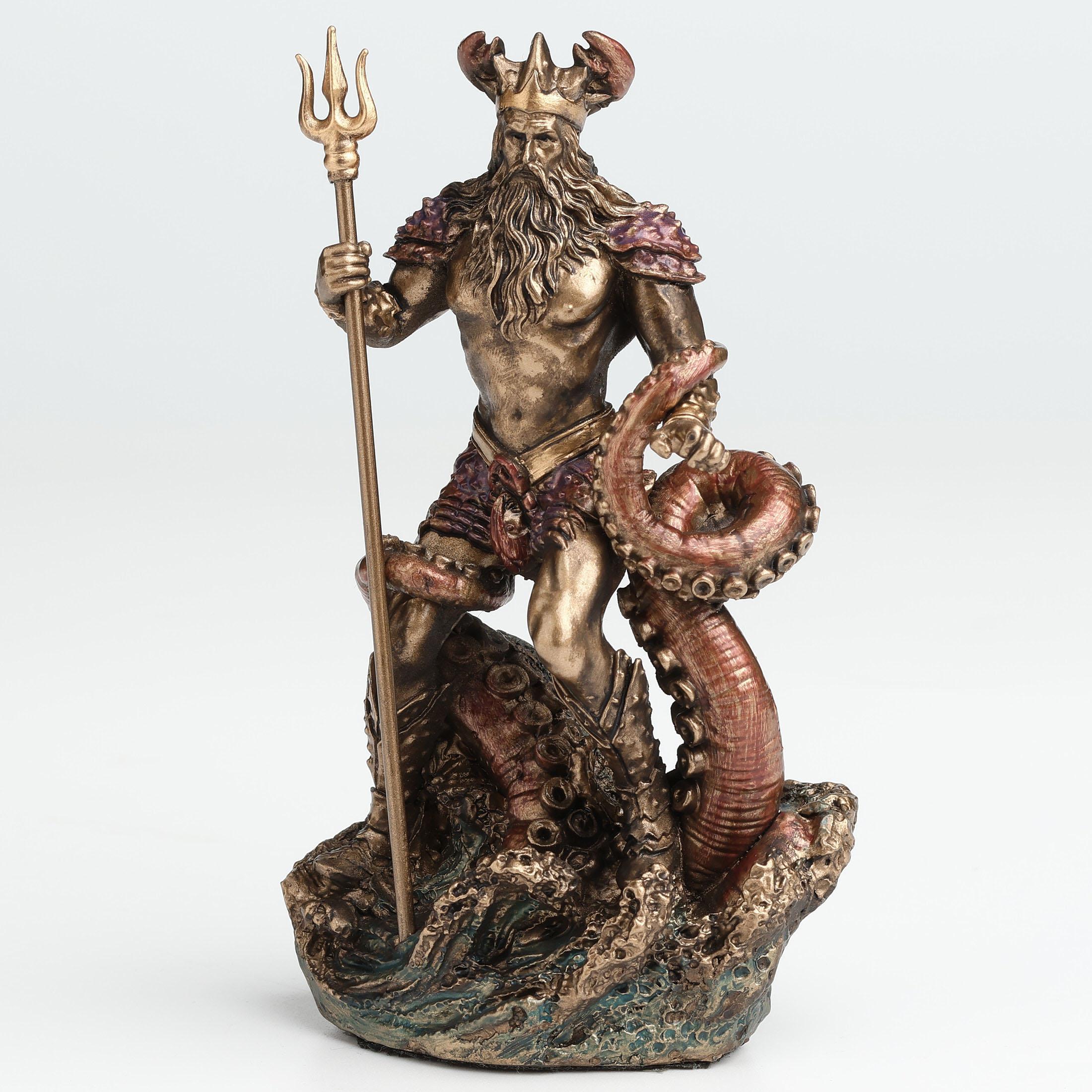 Oceanus The Primordial Titan Of Water | Bronze Gifts