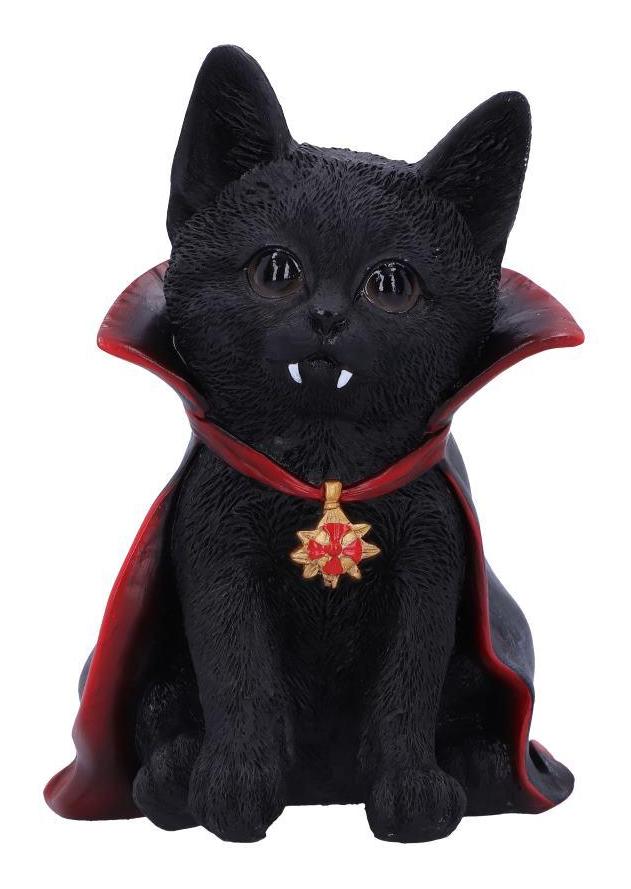 Count Catula Vampire Cat Figurine | Gothic Gifts