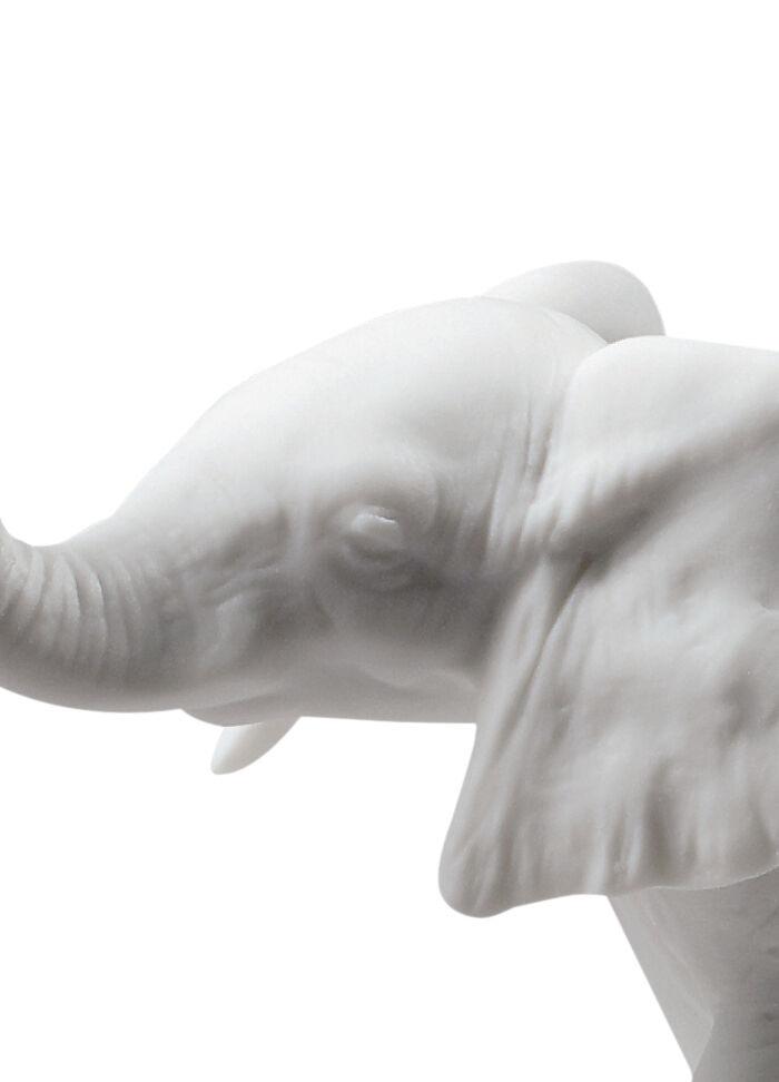 Following the Path Elephants Sculpture. White by Lladro - Reduced to ...
