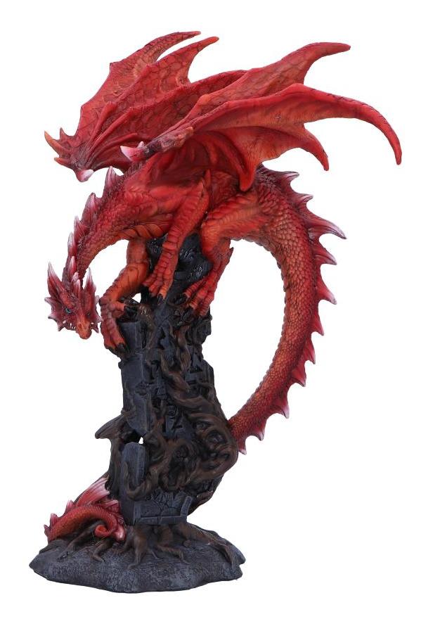 Draconic Roots Red Dragon Figurine 28.5cm | Gothic Gifts