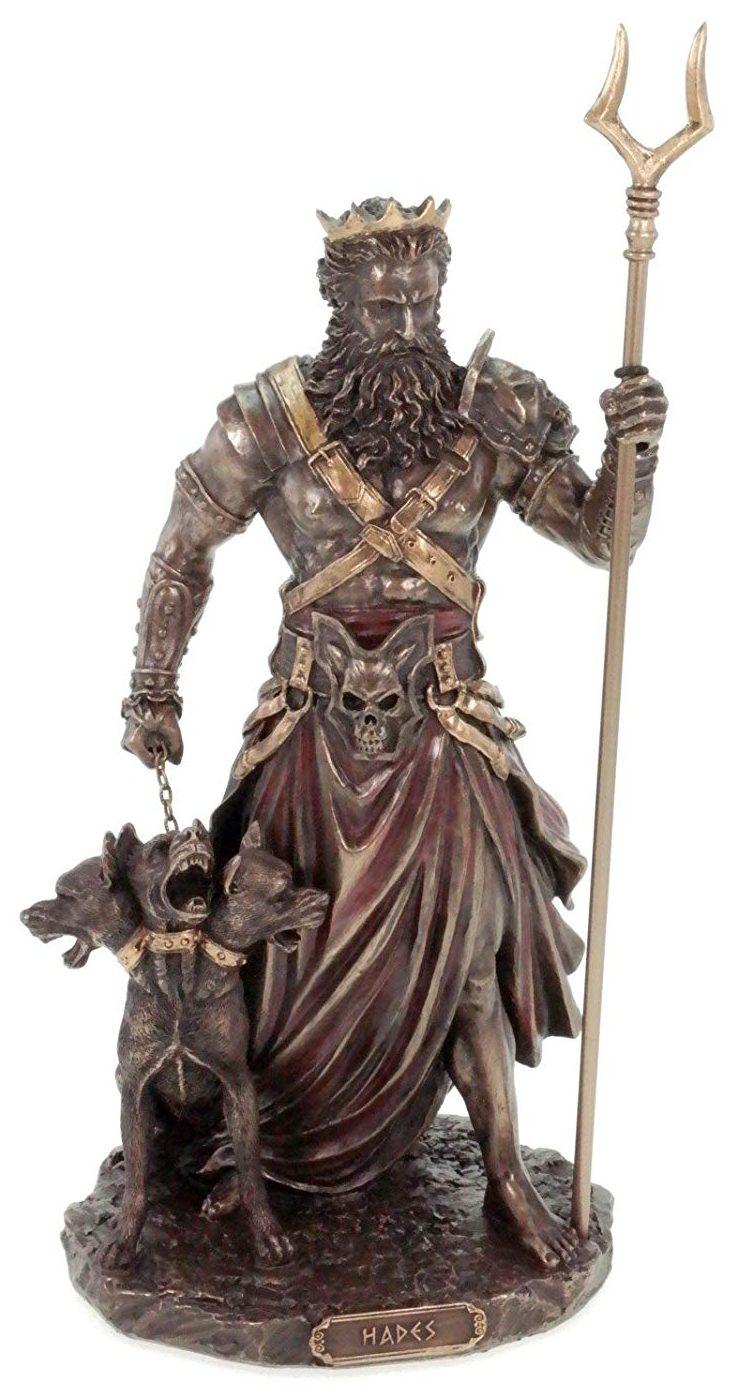 Hades Greek God Of The Underworld Figurine Bronze Gifts