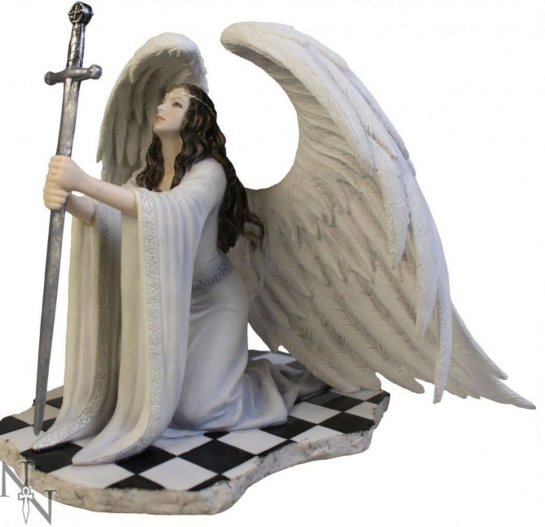 The Blessing Angel Figurine (Anne Stokes) | Bronze Gifts