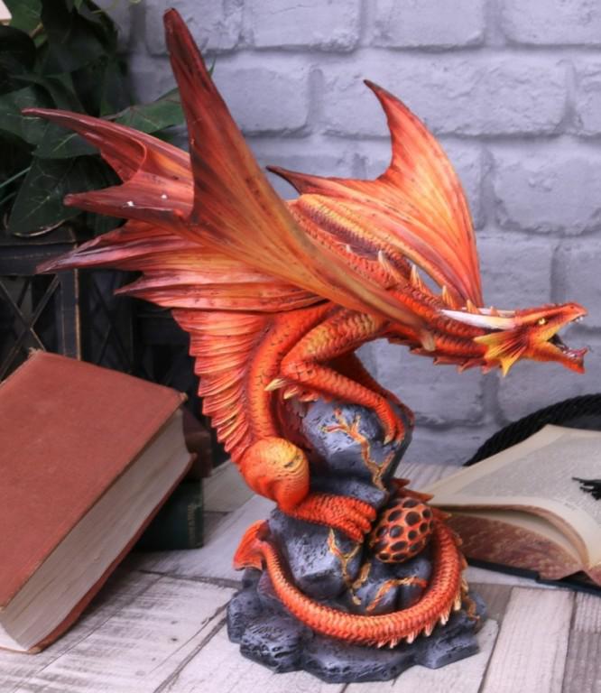 Adult Fire Dragon Figurine (Anne Stokes) | Gothic Gifts