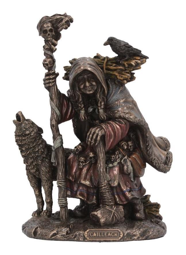 Cailleach Celtic Goddess Bronze Figurine | Bronze Gifts