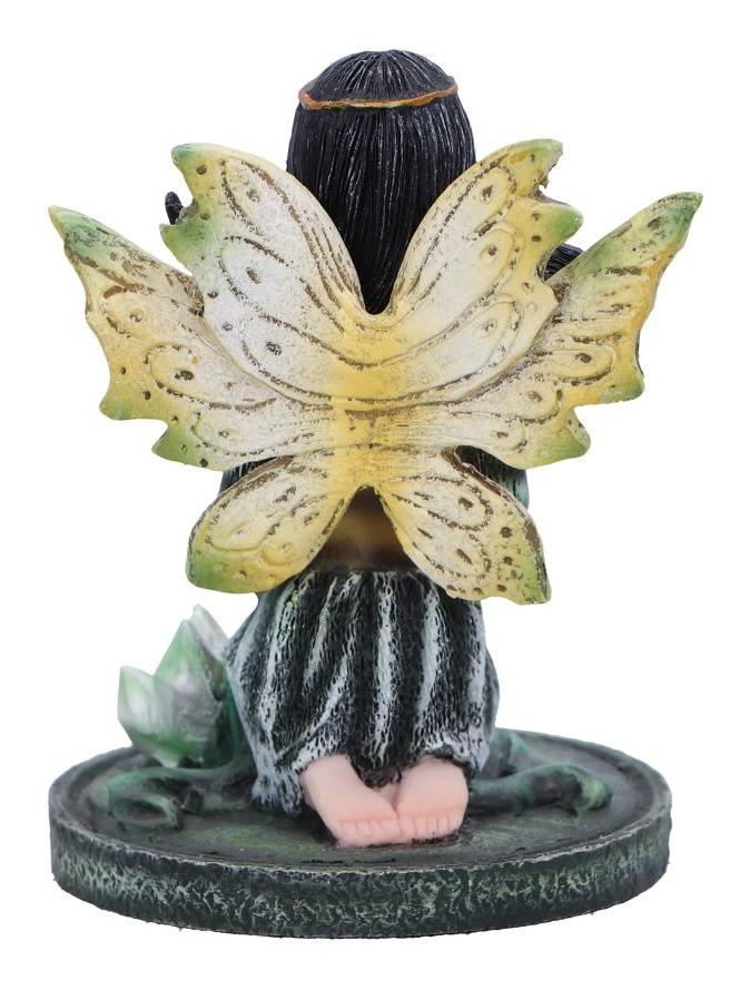 Jade Green Crystal Fairy Figurine | Gothic Gifts