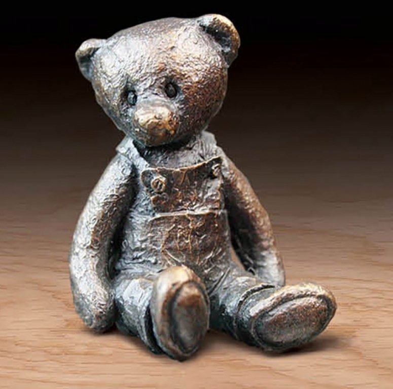 Time Is a Great Healer Penny Bear Michael Simpson | Bronze Gifts