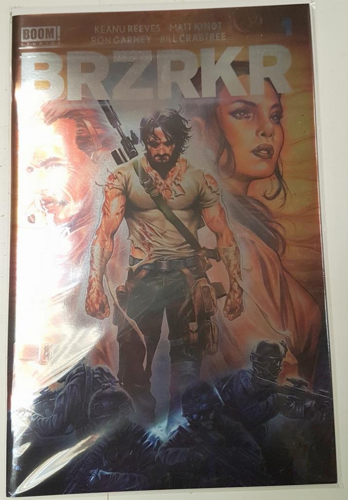 Brzrkr (Berzerker) #1 Brooks Foil Variant (Mr) Comic | Gothic Gifts