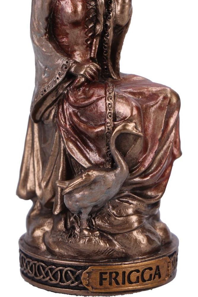 Frigga Goddess of Motherhood (Mini) 7.6cm Bronze Figurine | Gothic Gifts