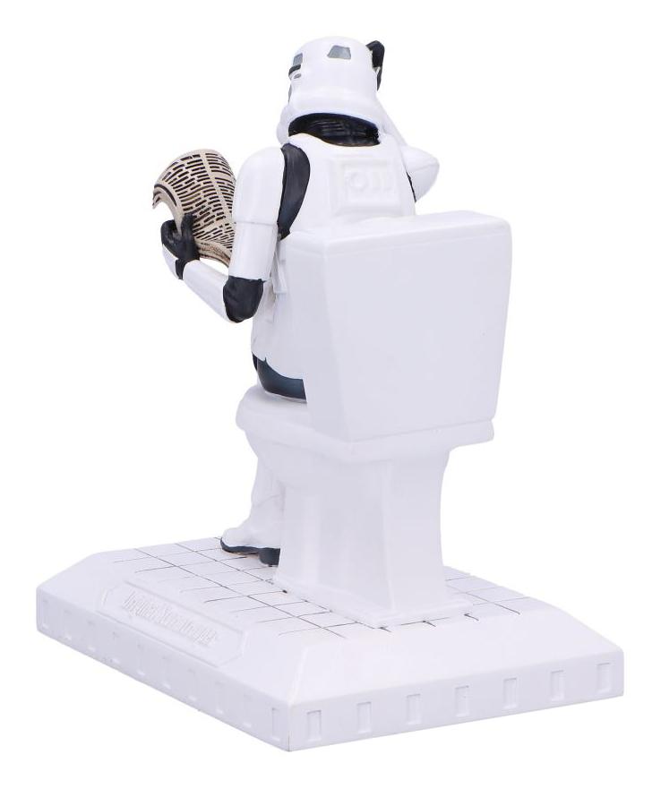 Original Stormtooper Pooper Trooper On a Toilet Figurine | Gothic Gifts