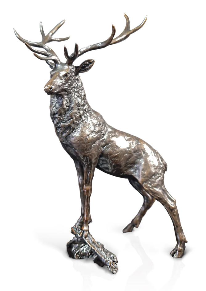 The Leader Stag (1181) Bronze Sculpture by Michael Simpson (Richard ...