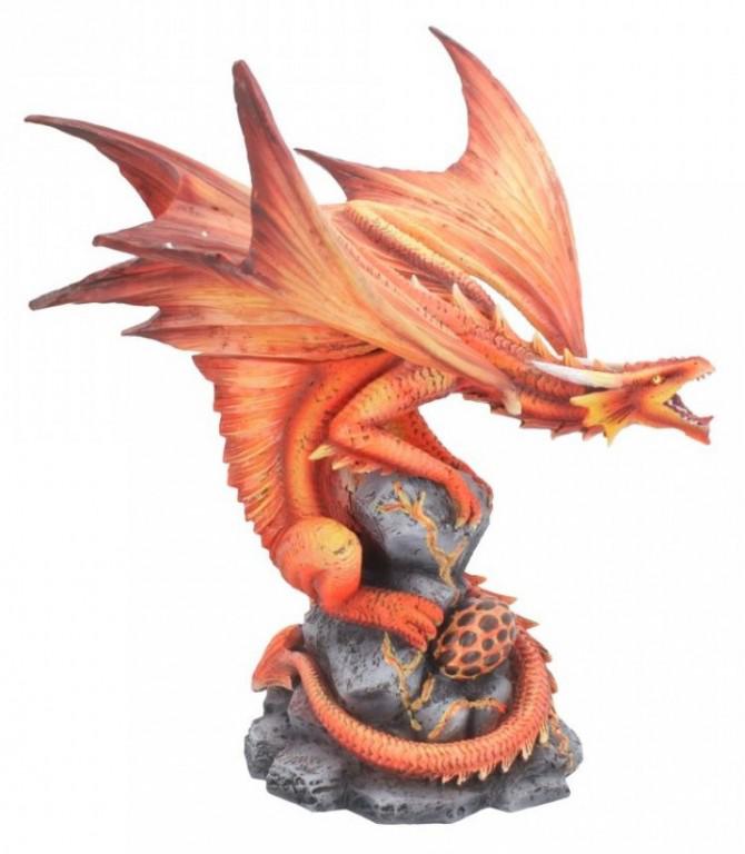 Adult Fire Dragon Figurine (Anne Stokes) | Gothic Gifts