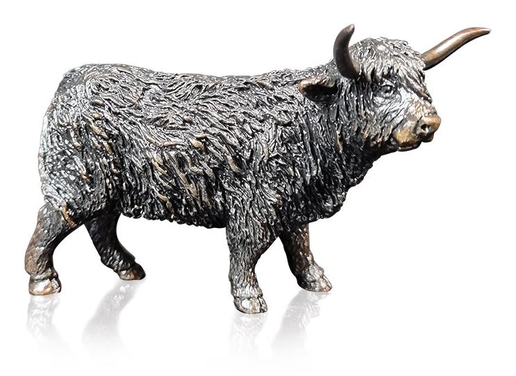 Highland Cow (1212) Bronze Sculpture by Keith Sherwin (Richard Cooper ...