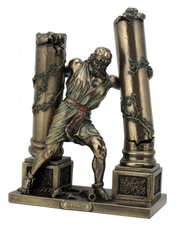 Samson Bronze Figurine 24 cm | Bronze Gifts