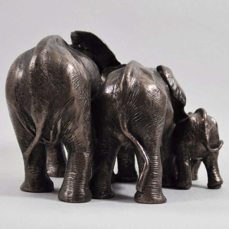 Family of Elephants Bronze Sculpture | Bronze Gifts