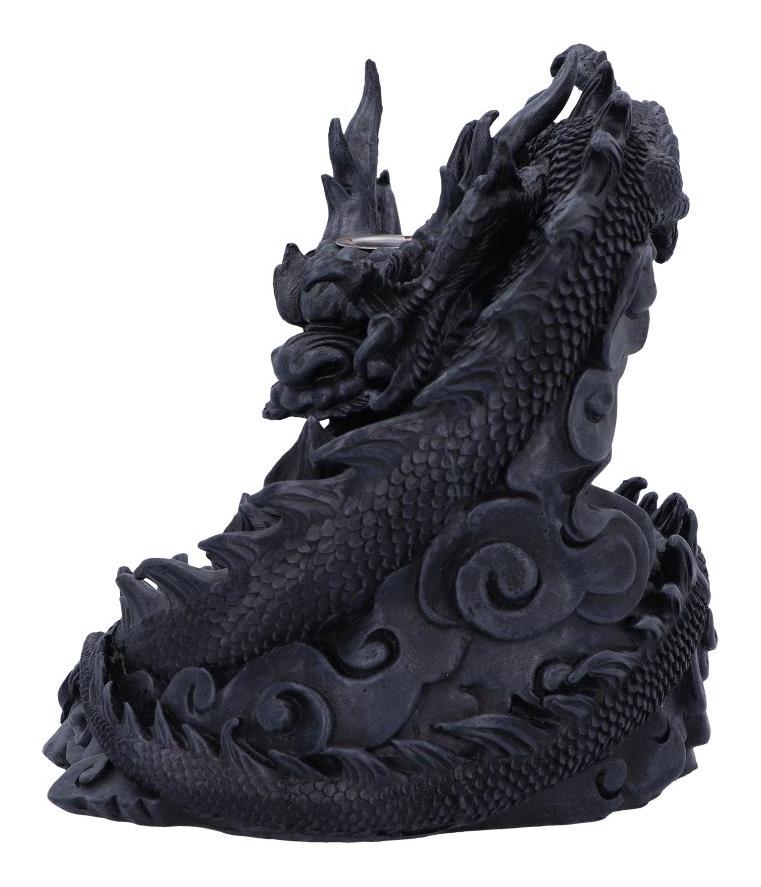 Heilong Asian Inspired Dragon Backflow Incense Burner 17.5cm | Gothic Gifts