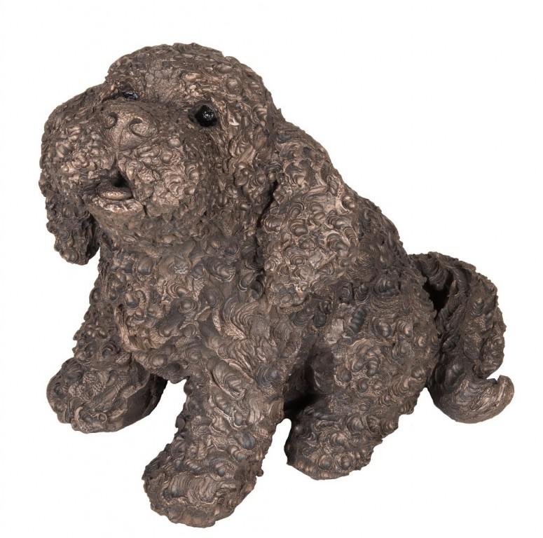 Frankie the Cockapoo Bronze Figurine (Frith) Large | Bronze Gifts
