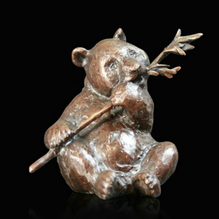 Panda Bronze Figurine (Limited Edition) Michael Simpson | Bronze Gifts