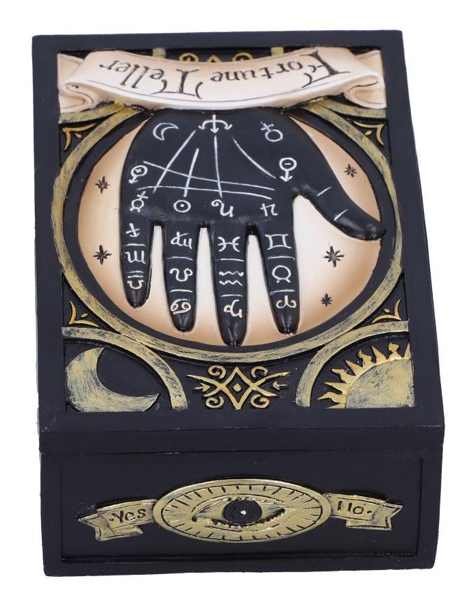 Fortune Teller Tarot Card Box 14.3cm | Gothic Gifts