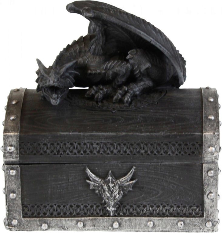 Precious Hoard Dragon Treasure Chest | Gothic Gifts