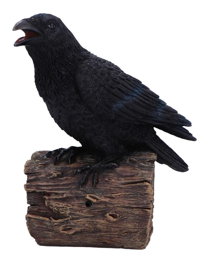Ravens Cry With Motion Activated Sound | Gothic Gifts