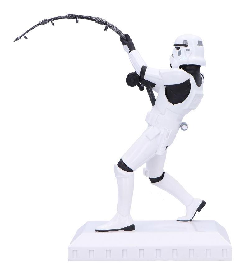 Original Stormtrooper What a Catch Fishing Figurine | Gothic Gifts