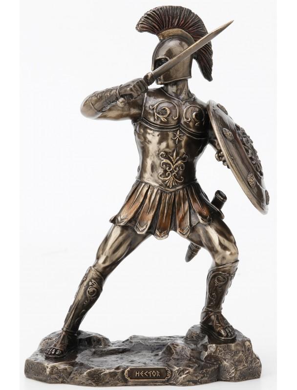 Trojan Hero Hector of Troy Bronze Figurine | Bronze Gifts