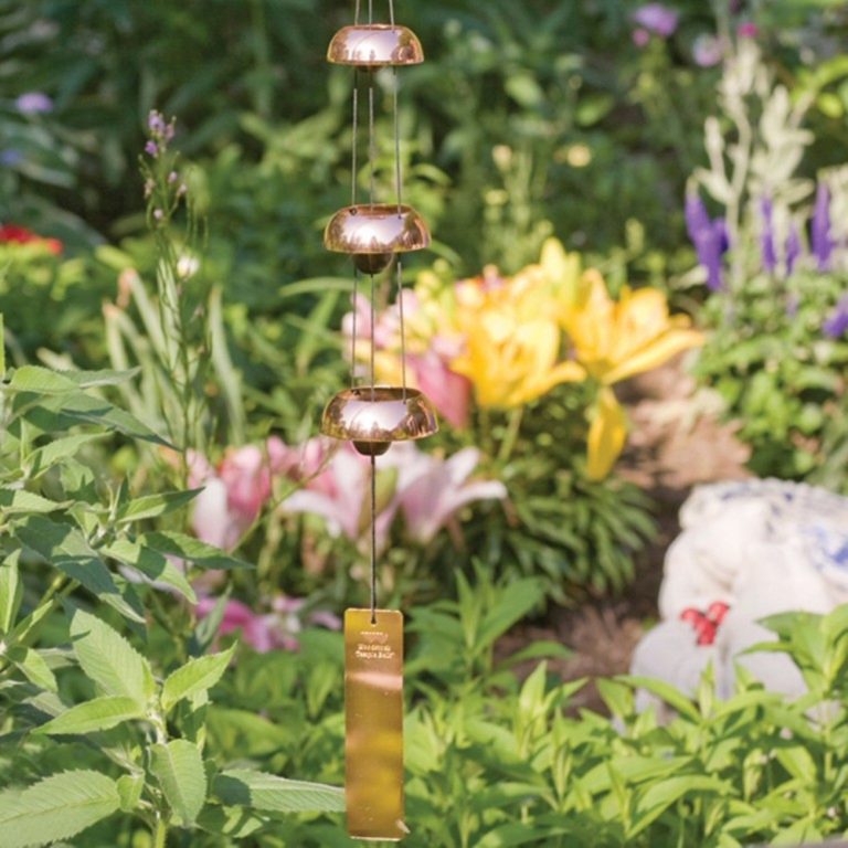 Woodstock Temple Bells - Trio Copper | Wind Chimes Corner